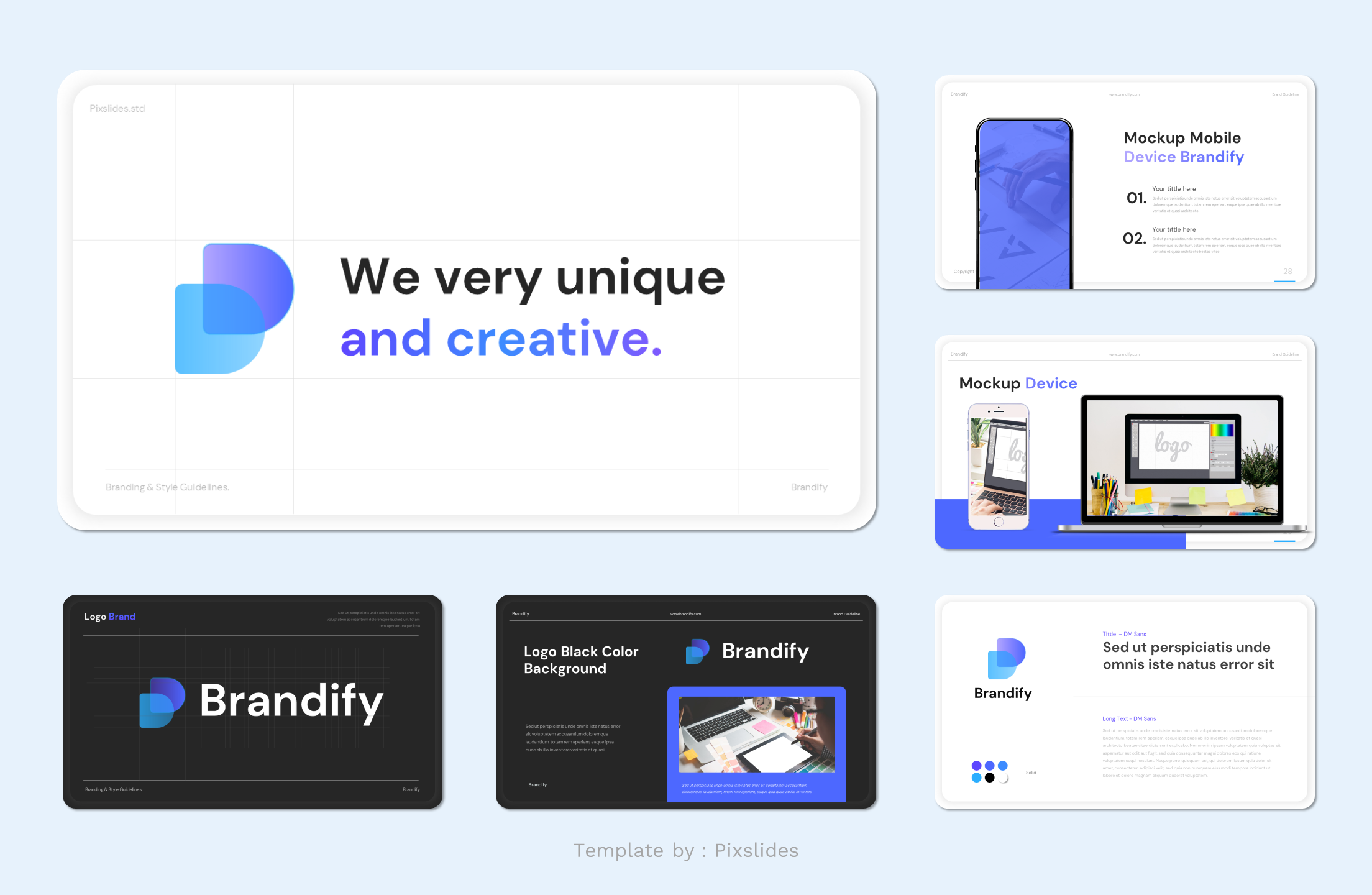 Brand Identity - Brand Guideline PowerPoint Presentation, Presentation ...