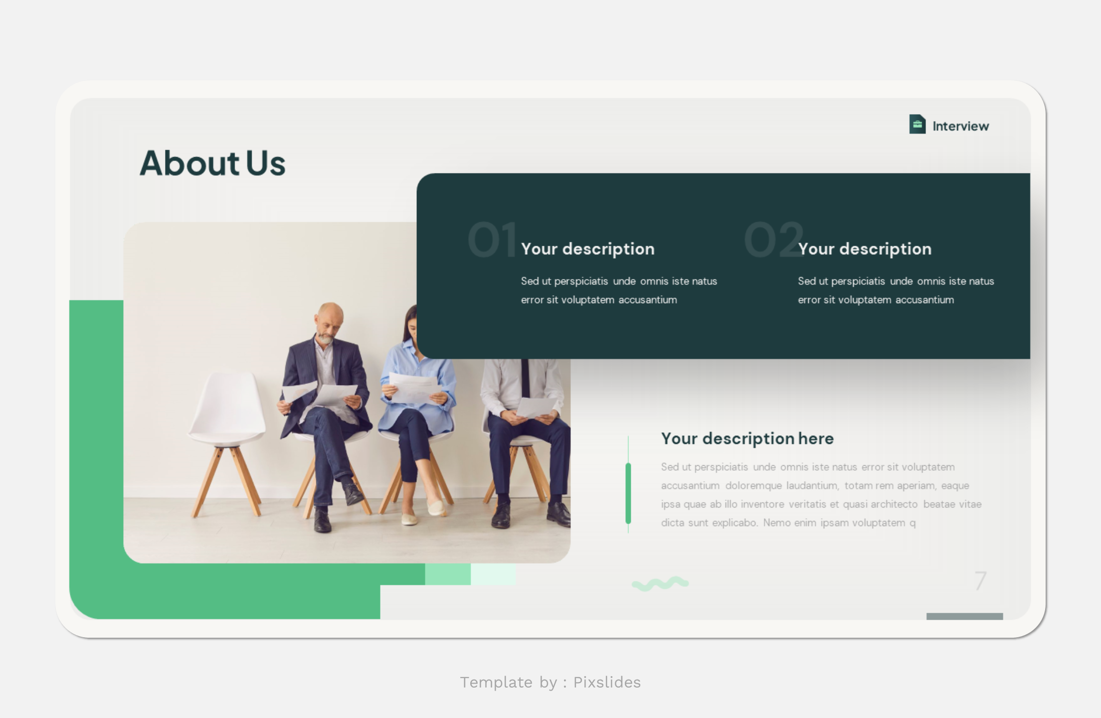 Interview - Job Recruitment & Human Resources Presentation Template ...