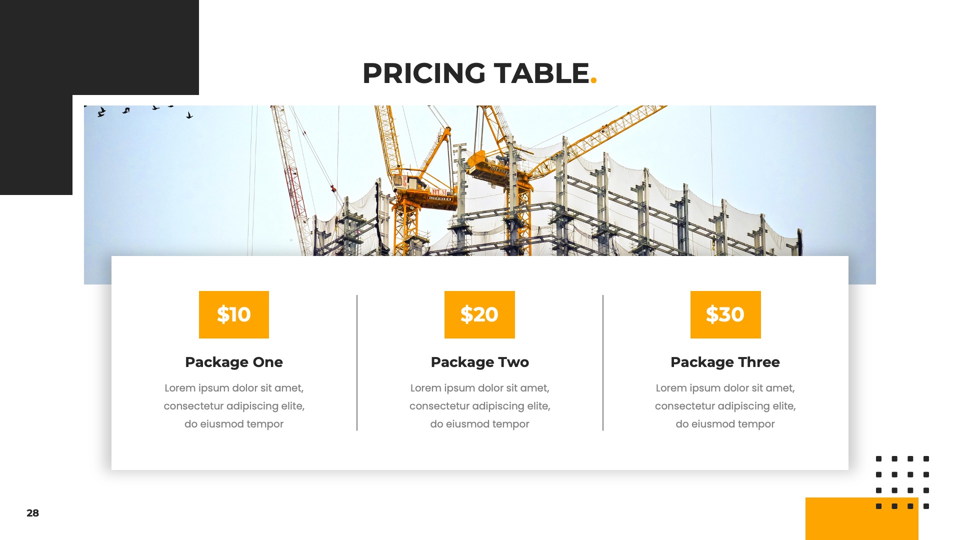 Tructive - Construction Google Slides, Presentation Templates ...