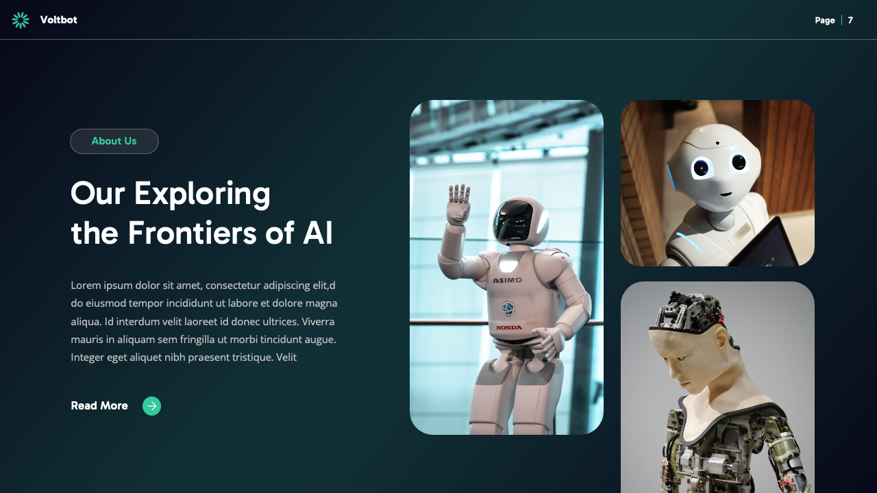 Voltbot - Artificial Intelligence PowerPoint Tamplate, Presentation ...