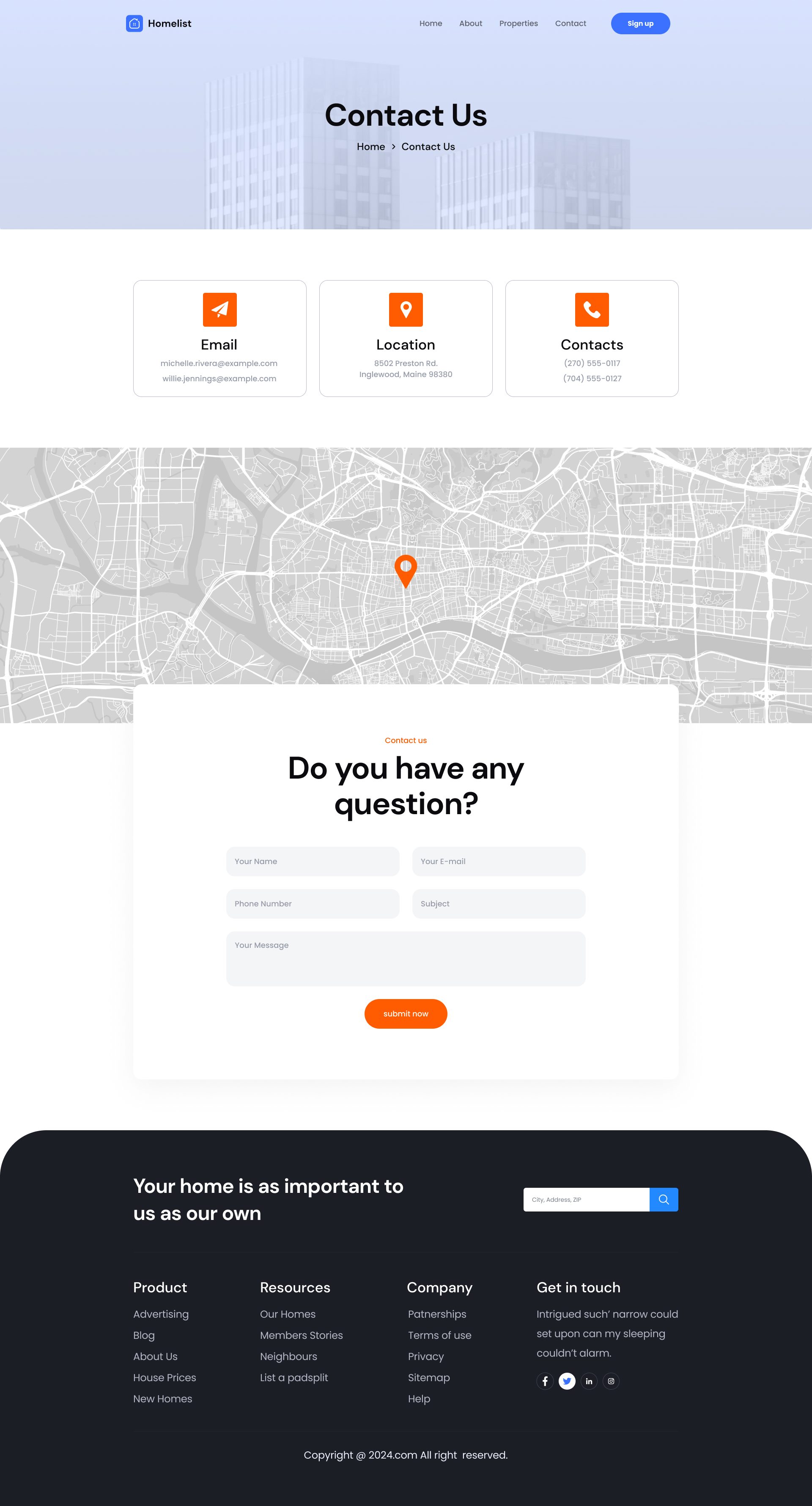 Homelist - Real Estate Figma Template by Mugli | ThemeForest