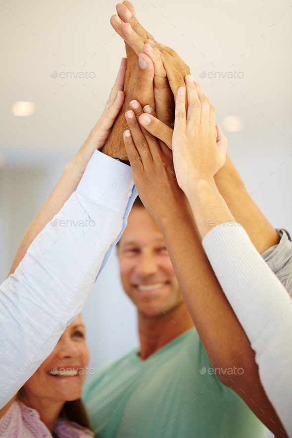 Our symbol of success is working together Stock Photo by ...