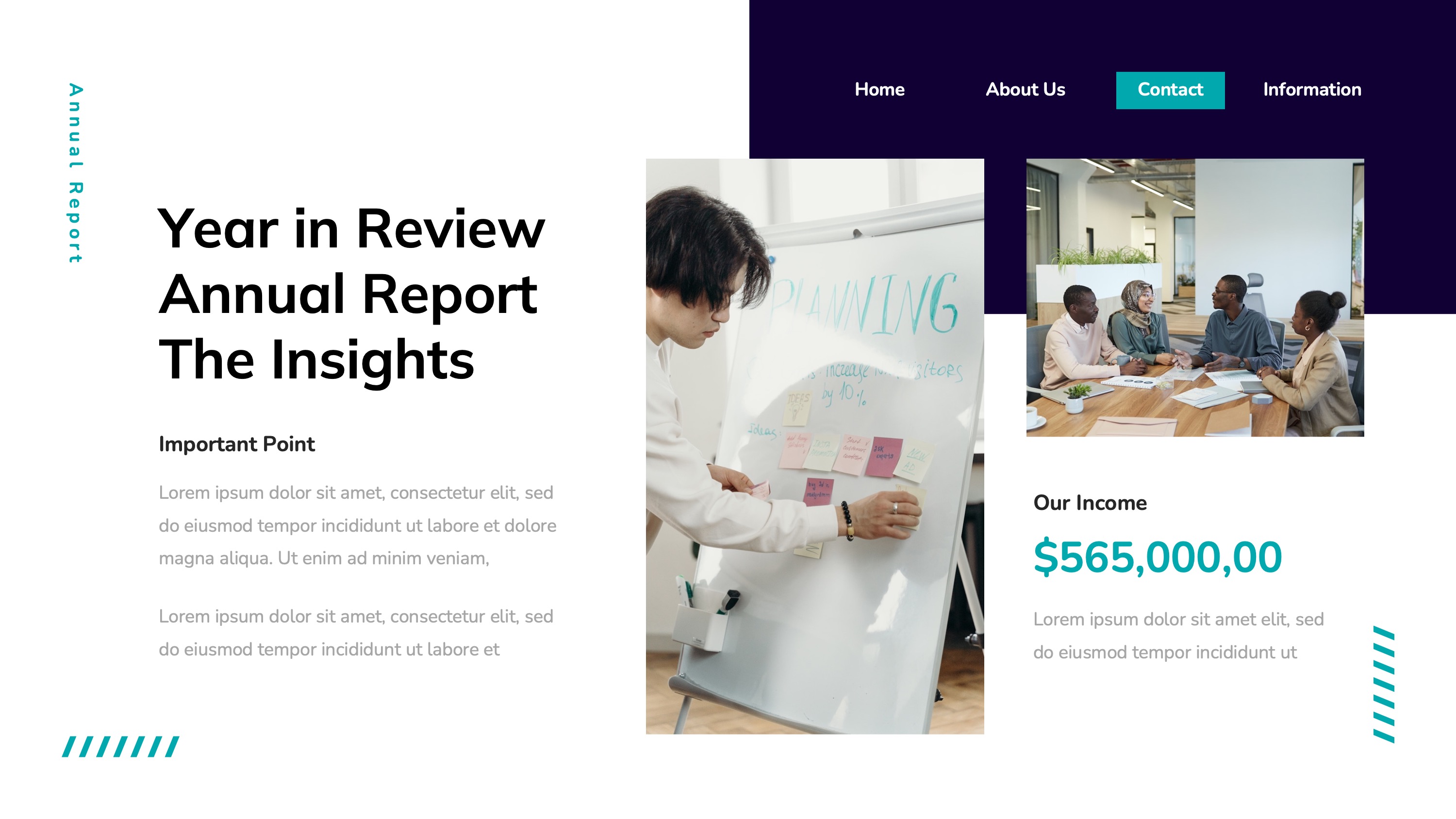 Annual Report Powerpoint, Presentation Templates | GraphicRiver