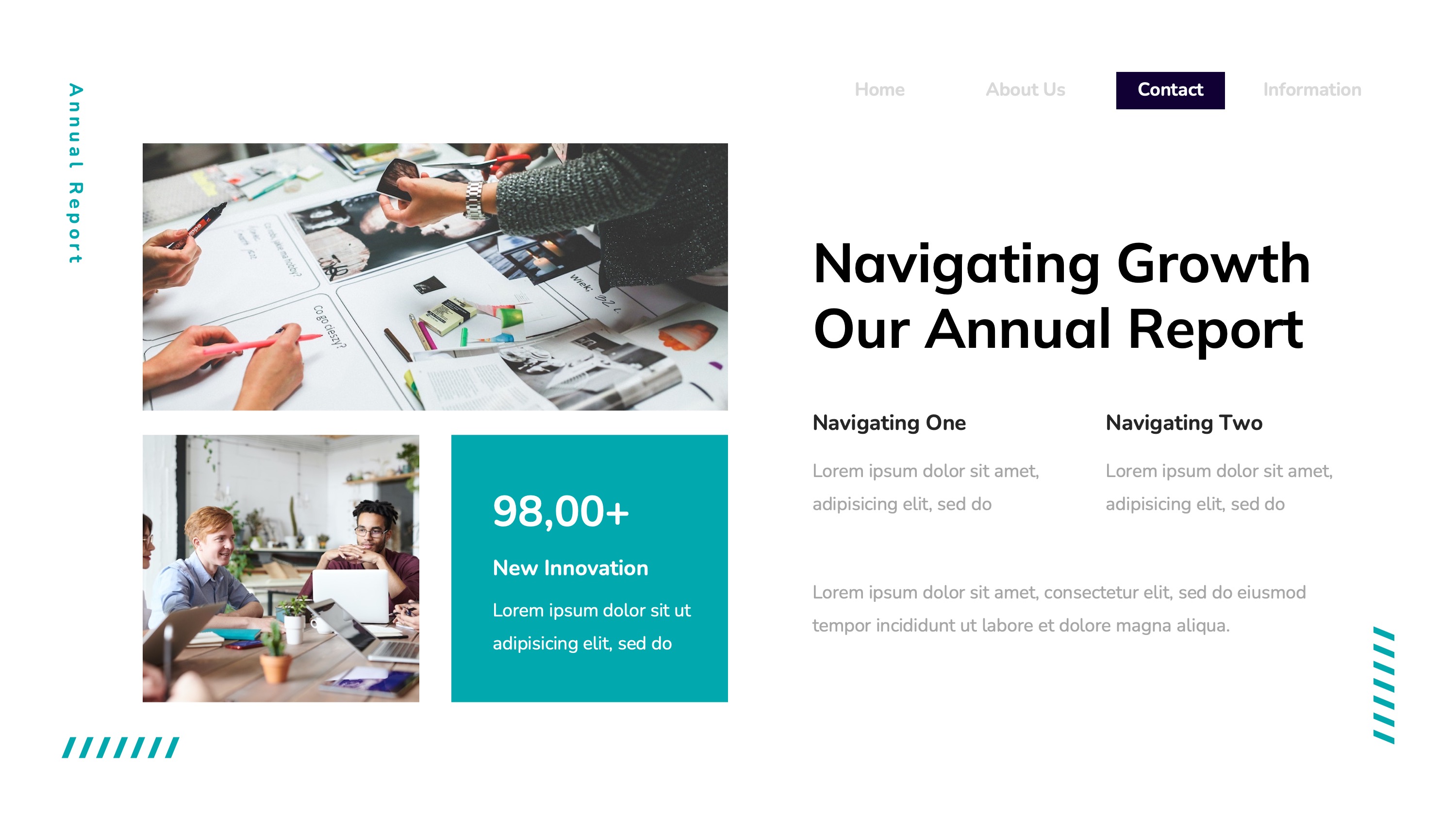 Annual Report Powerpoint, Presentation Templates | GraphicRiver