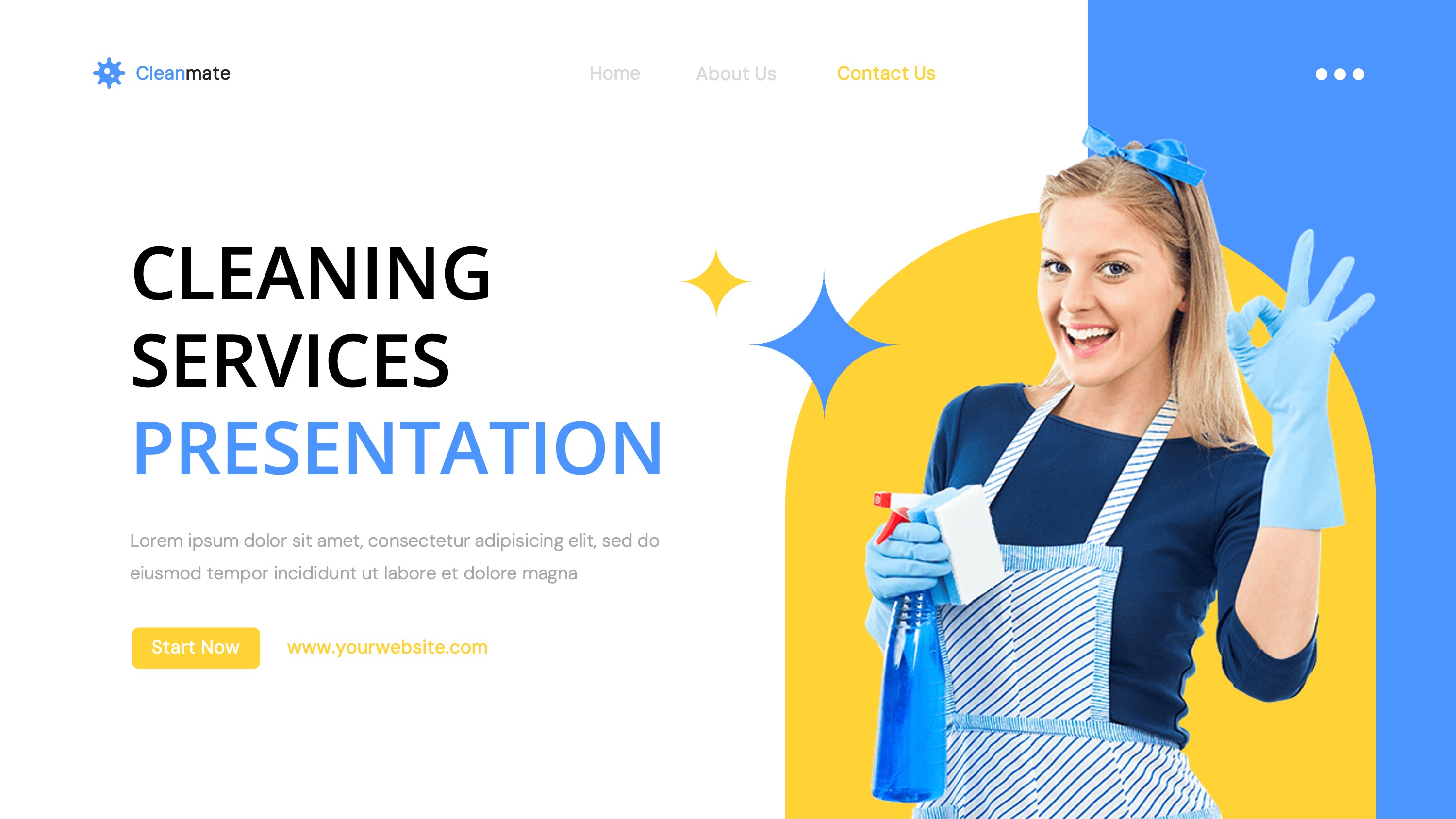 Cleaning Service Powerpoint, Presentation Templates | GraphicRiver