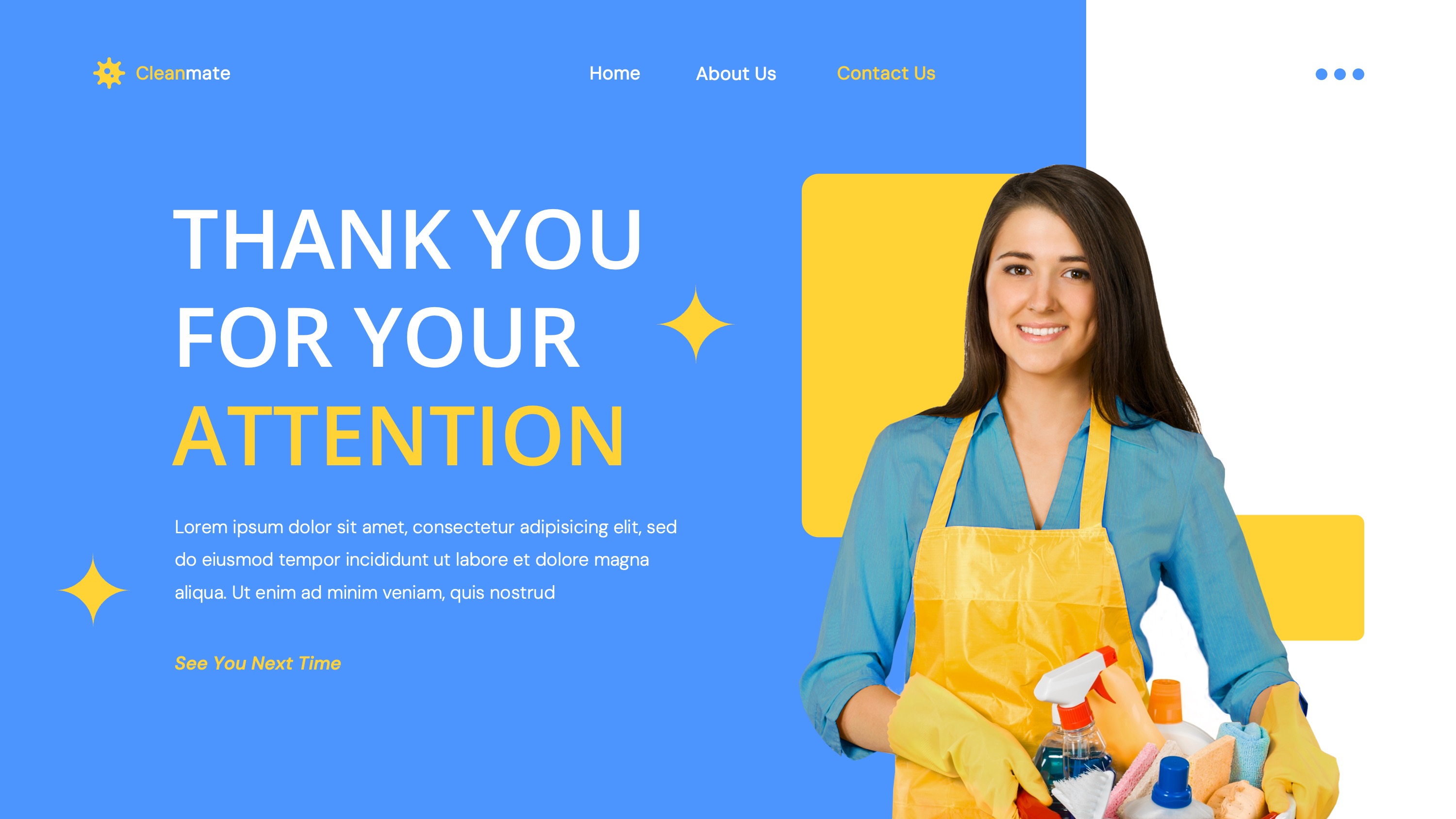 Cleaning Service Powerpoint, Presentation Templates | GraphicRiver