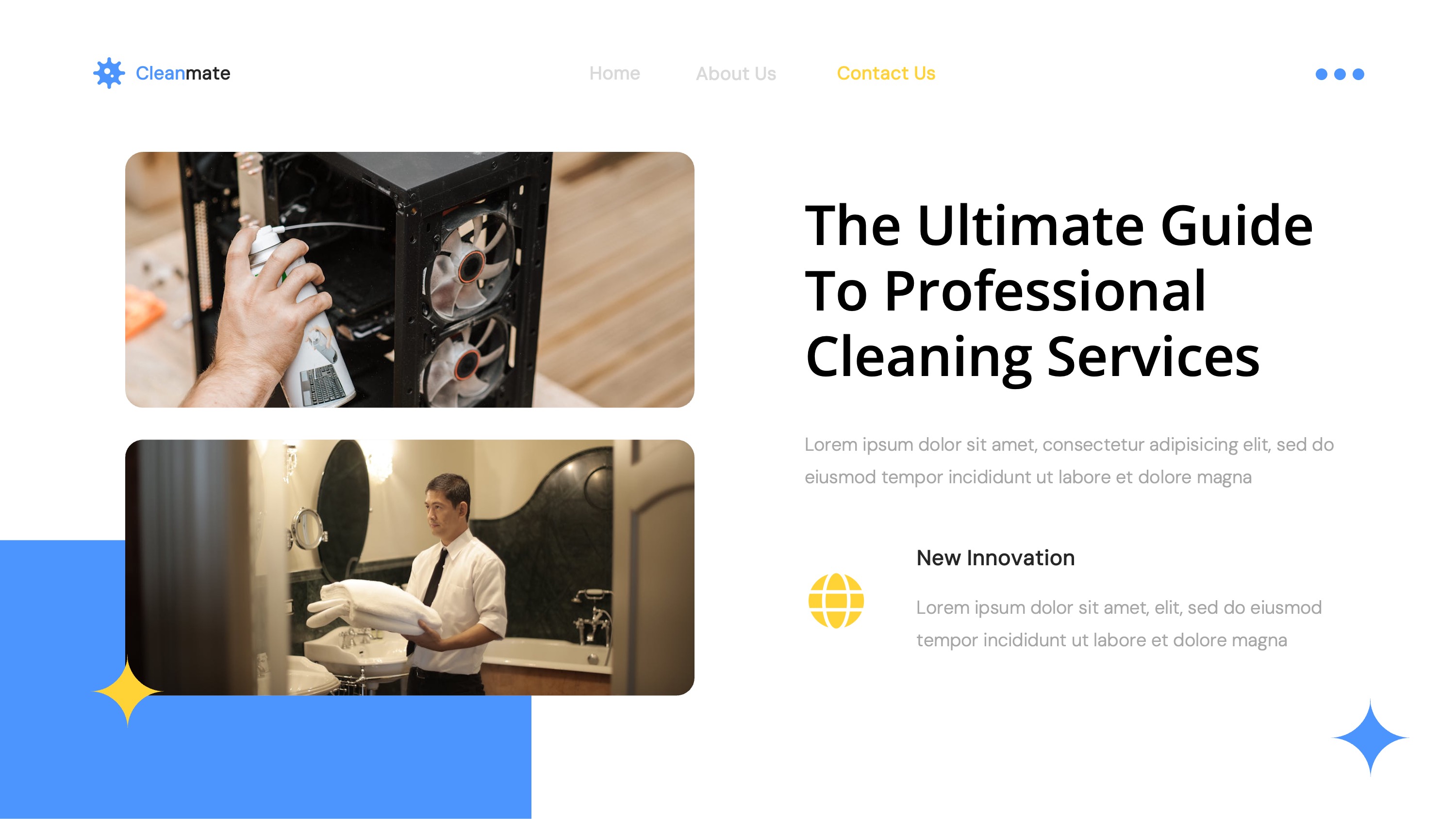 Cleaning Service Powerpoint, Presentation Templates | GraphicRiver