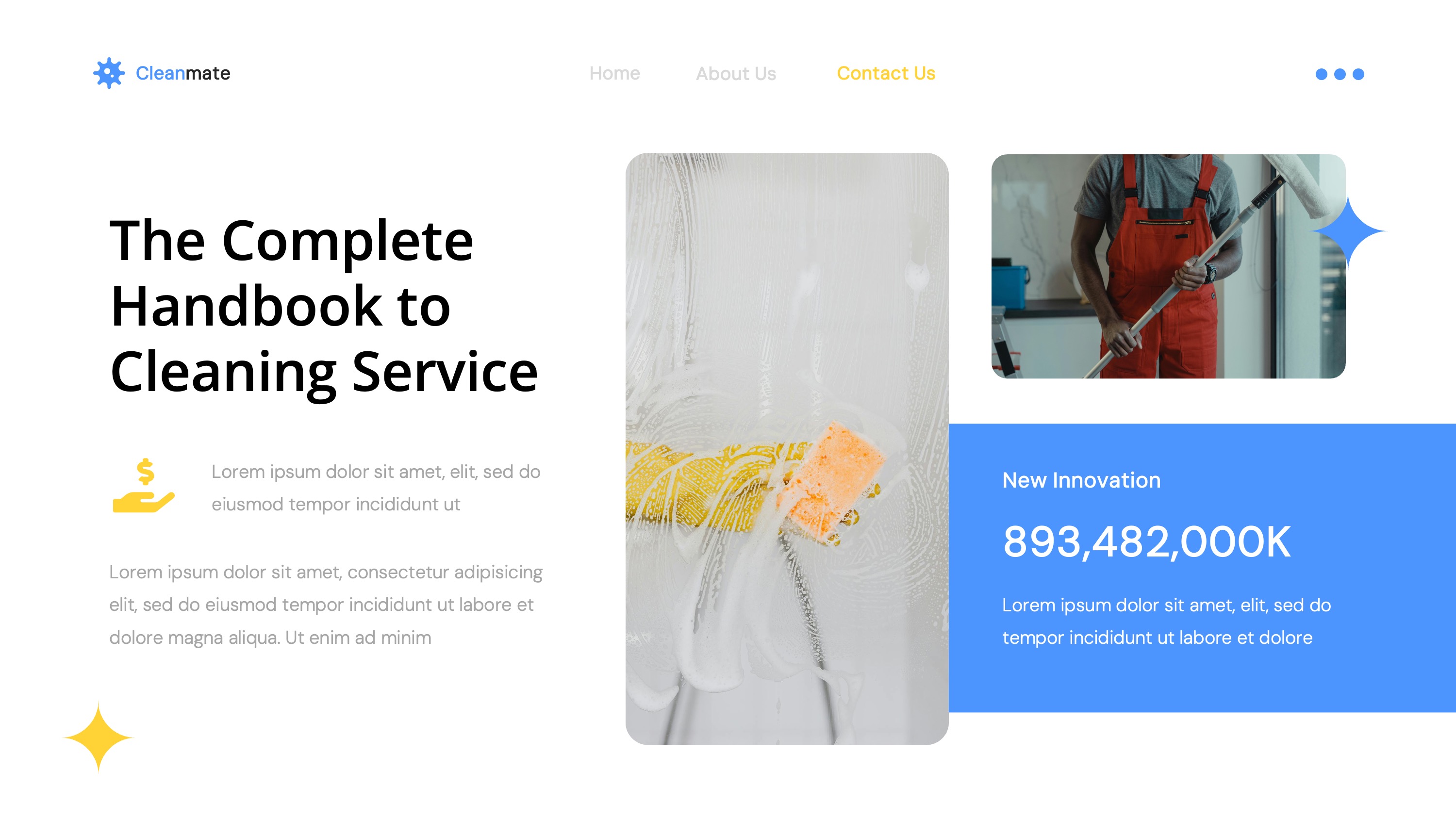Cleaning Service Powerpoint, Presentation Templates | GraphicRiver