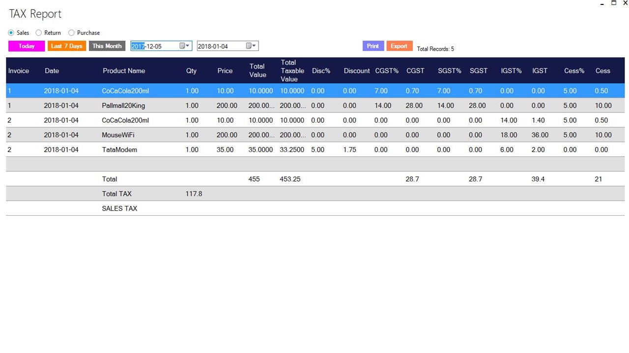 GST Billing System POS - Invoice Manager by dynamicsoft | CodeCanyon