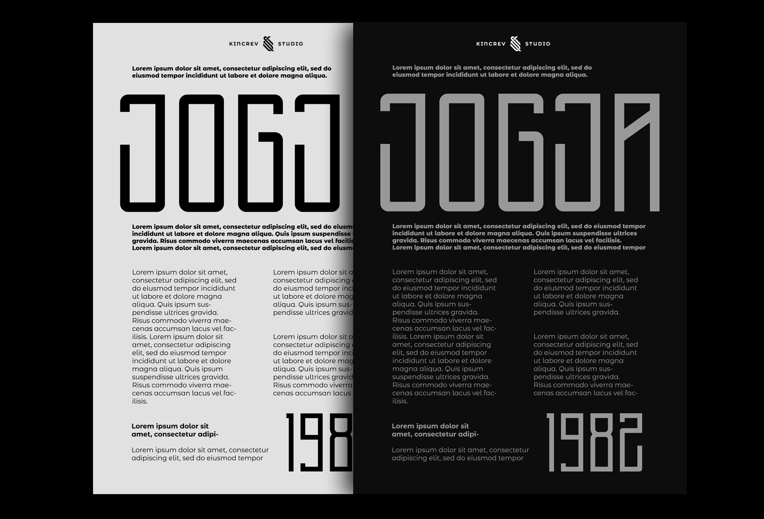 Rosemery - Modern Display Typeface, Fonts | GraphicRiver