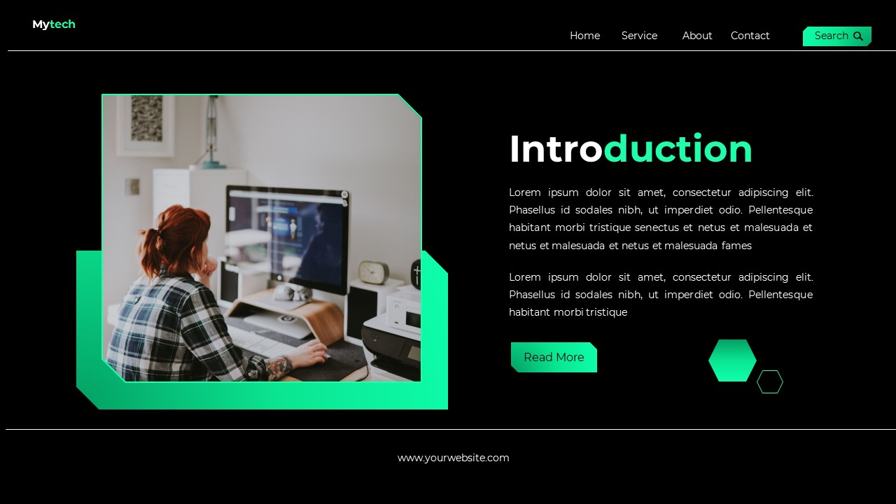 Mytech - Technology Google Slide Templates, Presentation Templates