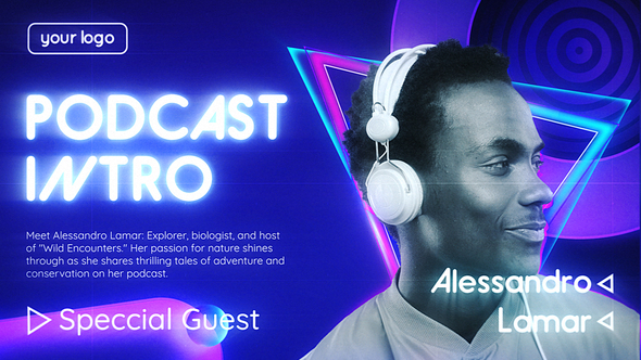 Podcast Intro, After Effects Project Files | VideoHive