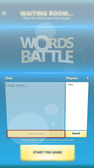 Words Battle game by Flikes | CodeCanyon