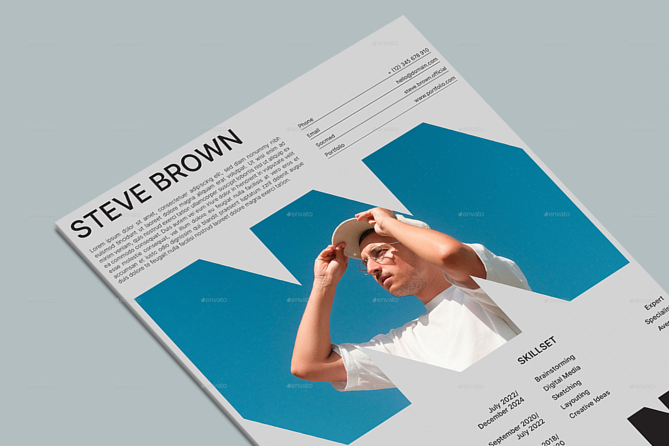 Resume Template, Print Templates | GraphicRiver