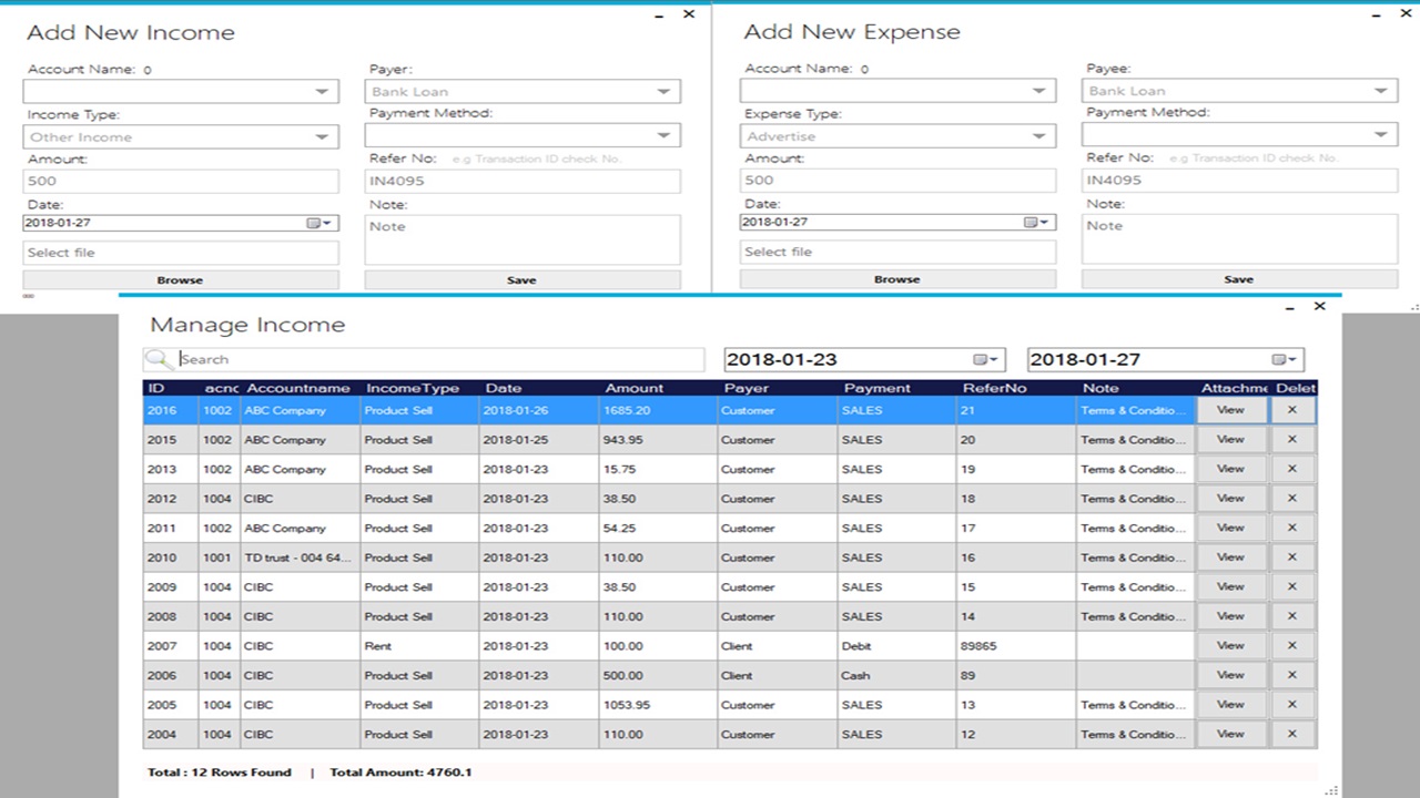 Accounting and Billing Invoice Software by dynamicsoft | CodeCanyon