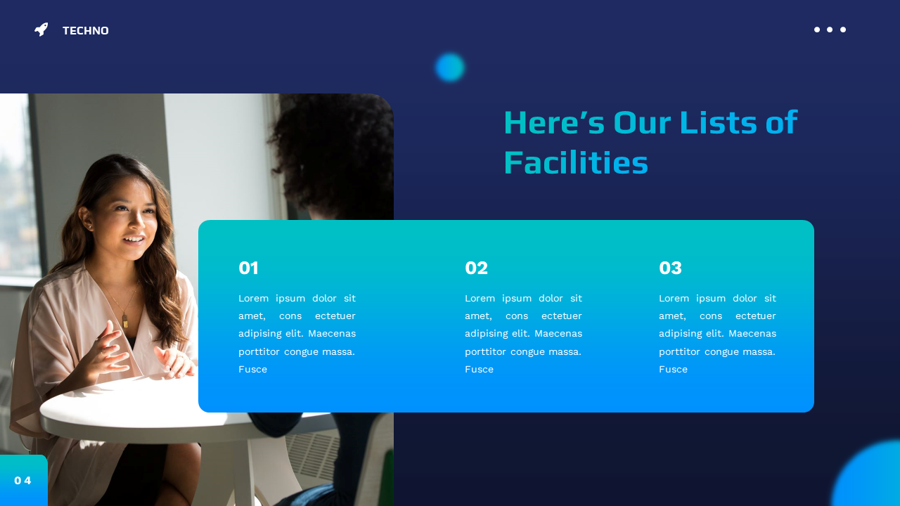 Techno - Technology Google Slide Templates, Presentation Templates