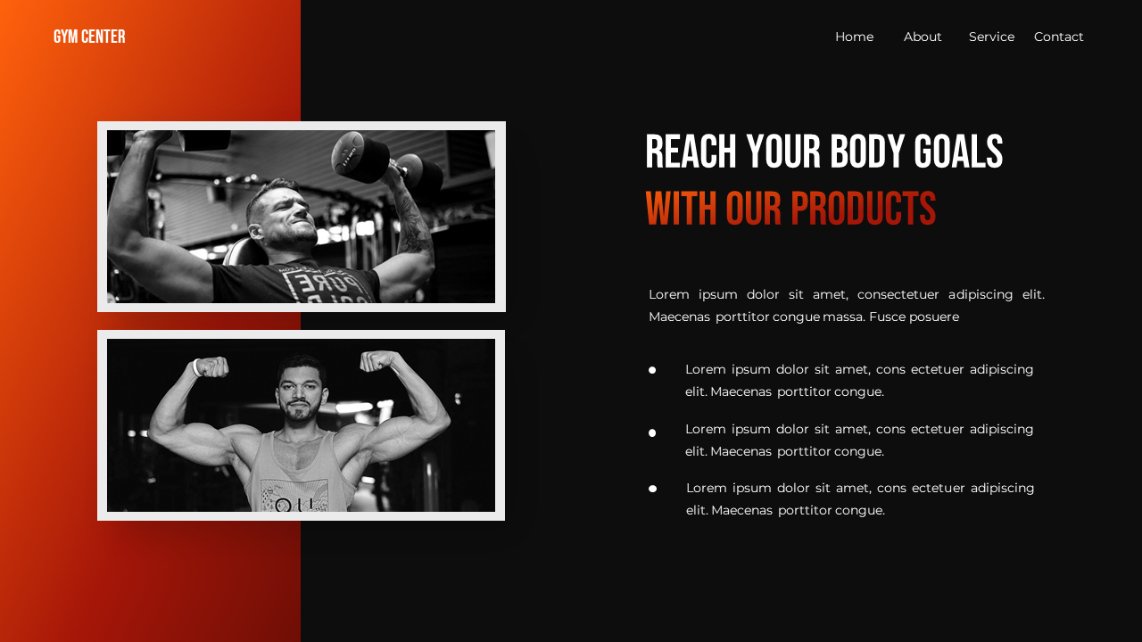 Gym Center - GYM Powerpoint Templates, Presentation Templates ...
