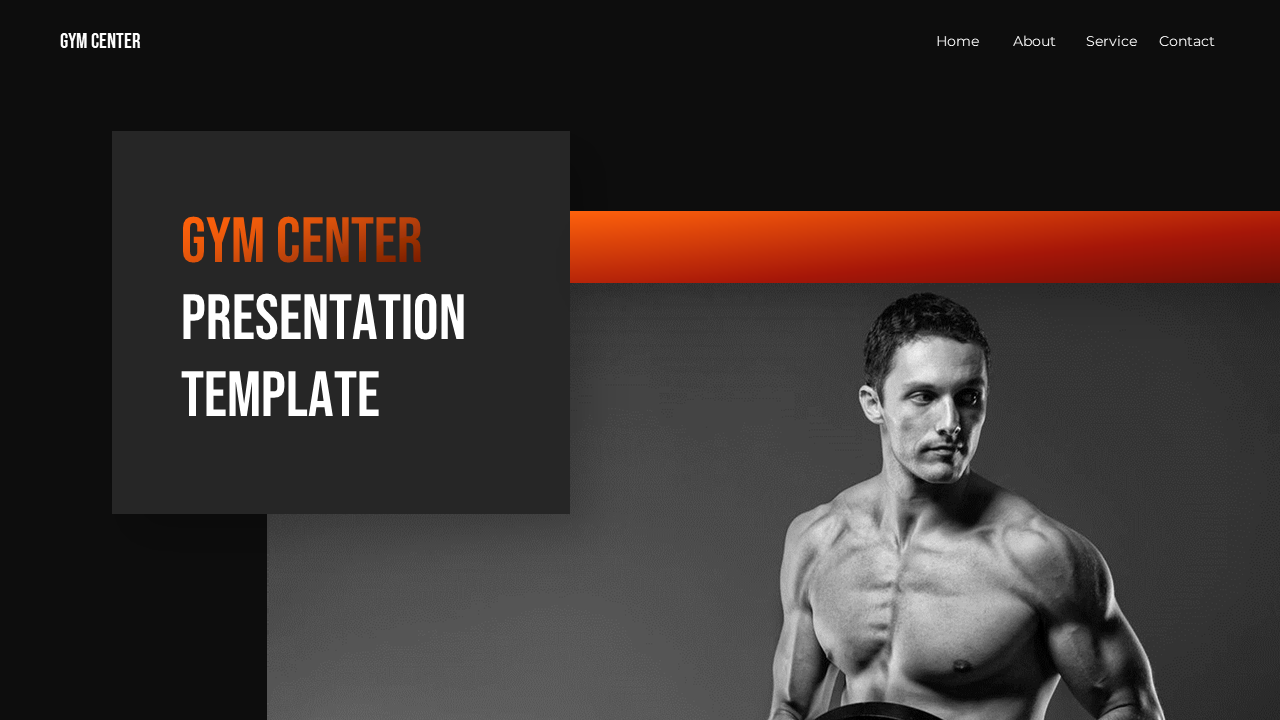 Gym Center - GYM Google Slide Templates, Presentation Templates ...