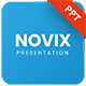 Novix - Mobile Application Powerpoint Templates, Presentation Templates