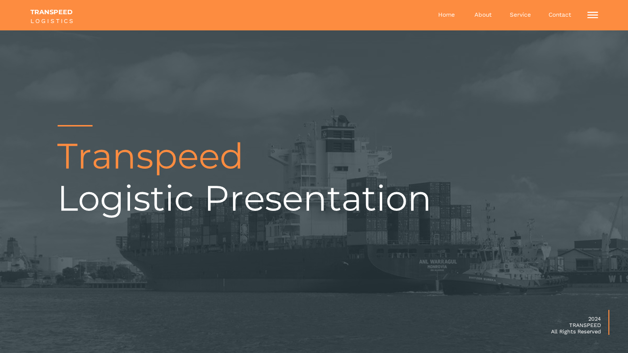 Transpeed - Logistic Powerpoint Templates, Presentation Templates ...