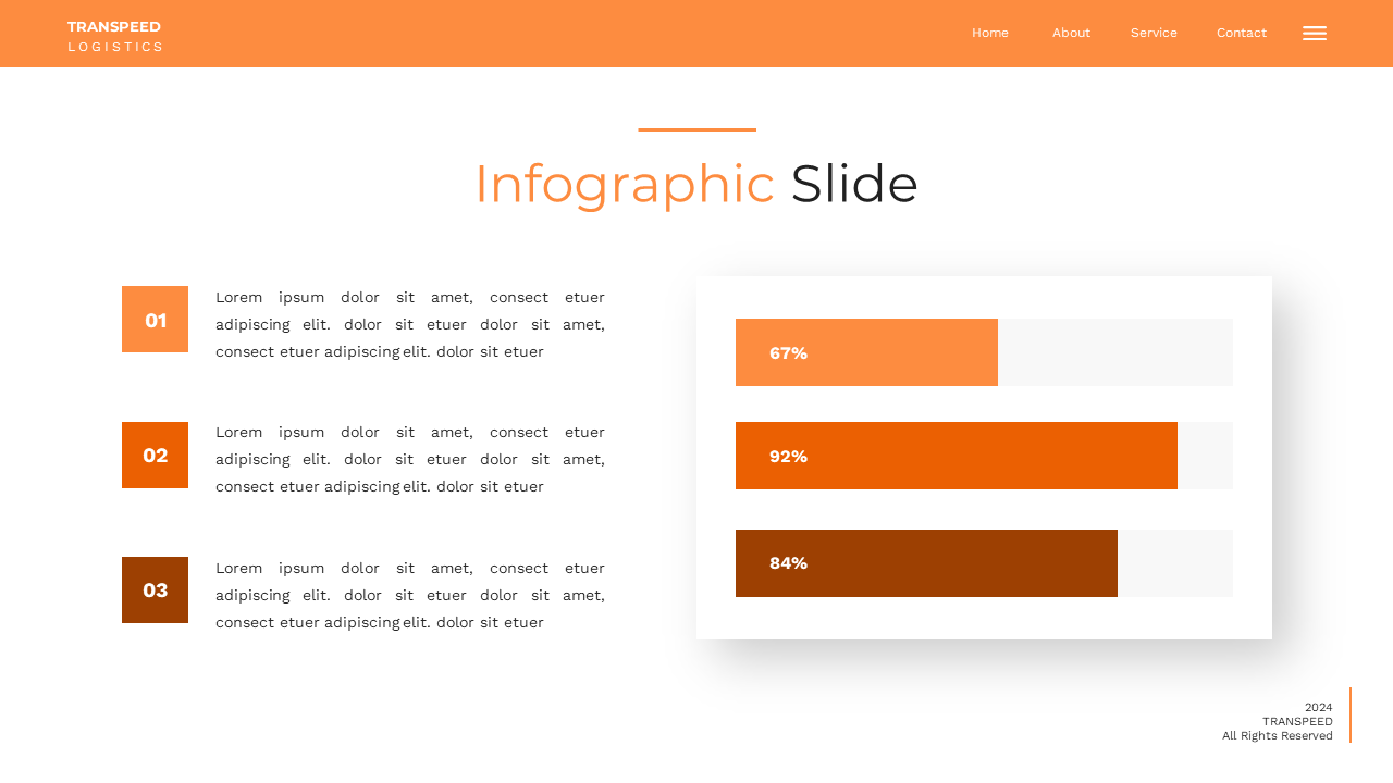 Transpeed - Logistic Powerpoint Templates, Presentation Templates ...