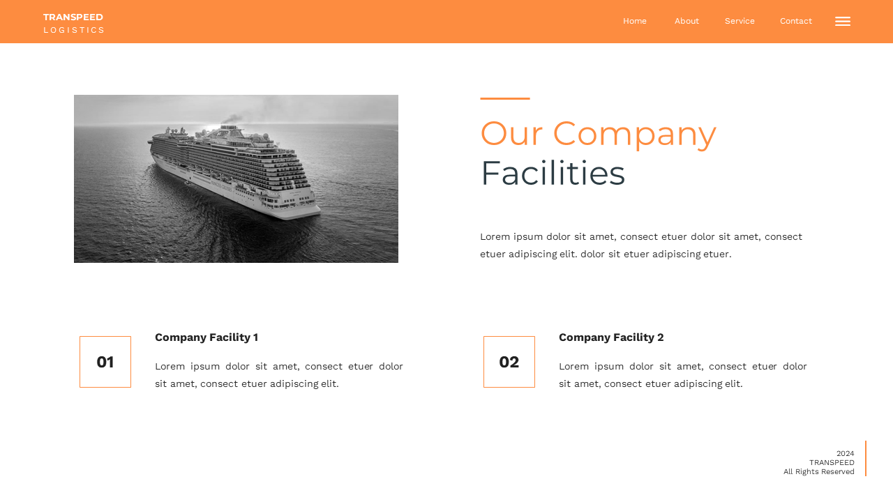 Transpeed - Logistic Powerpoint Templates, Presentation Templates ...