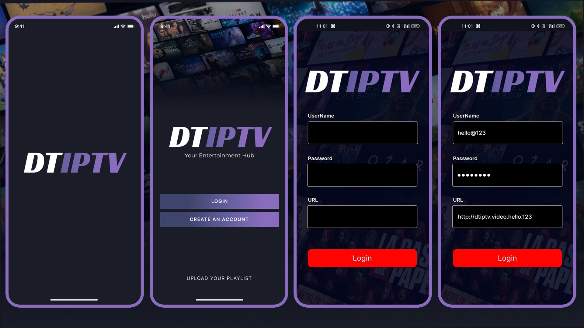 DTIPTV - Ultimate IPTV Flutter App for Android & iOS by DivineTechs