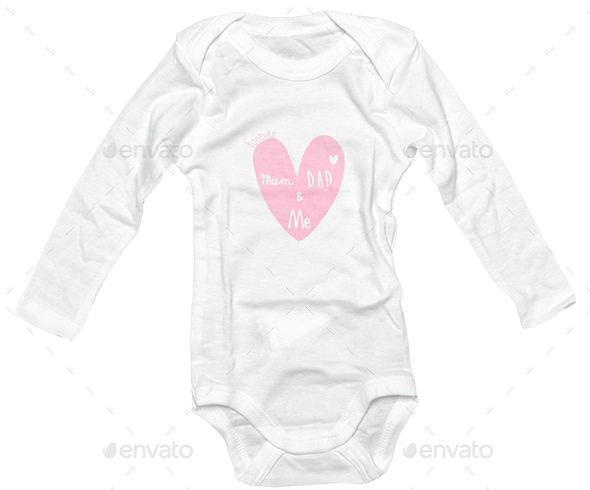 baby clothes isolated on white background Stock Photo by FabrikaPhoto