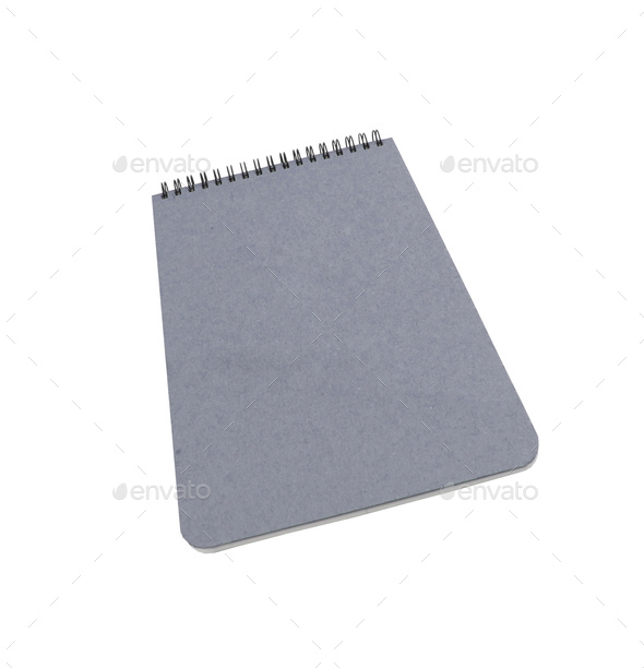 Notepad isolated on white background Stock Photo by ozaiachin | PhotoDune