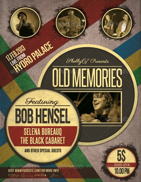 Retro Vintage Flyer / Poster, Print Templates | GraphicRiver