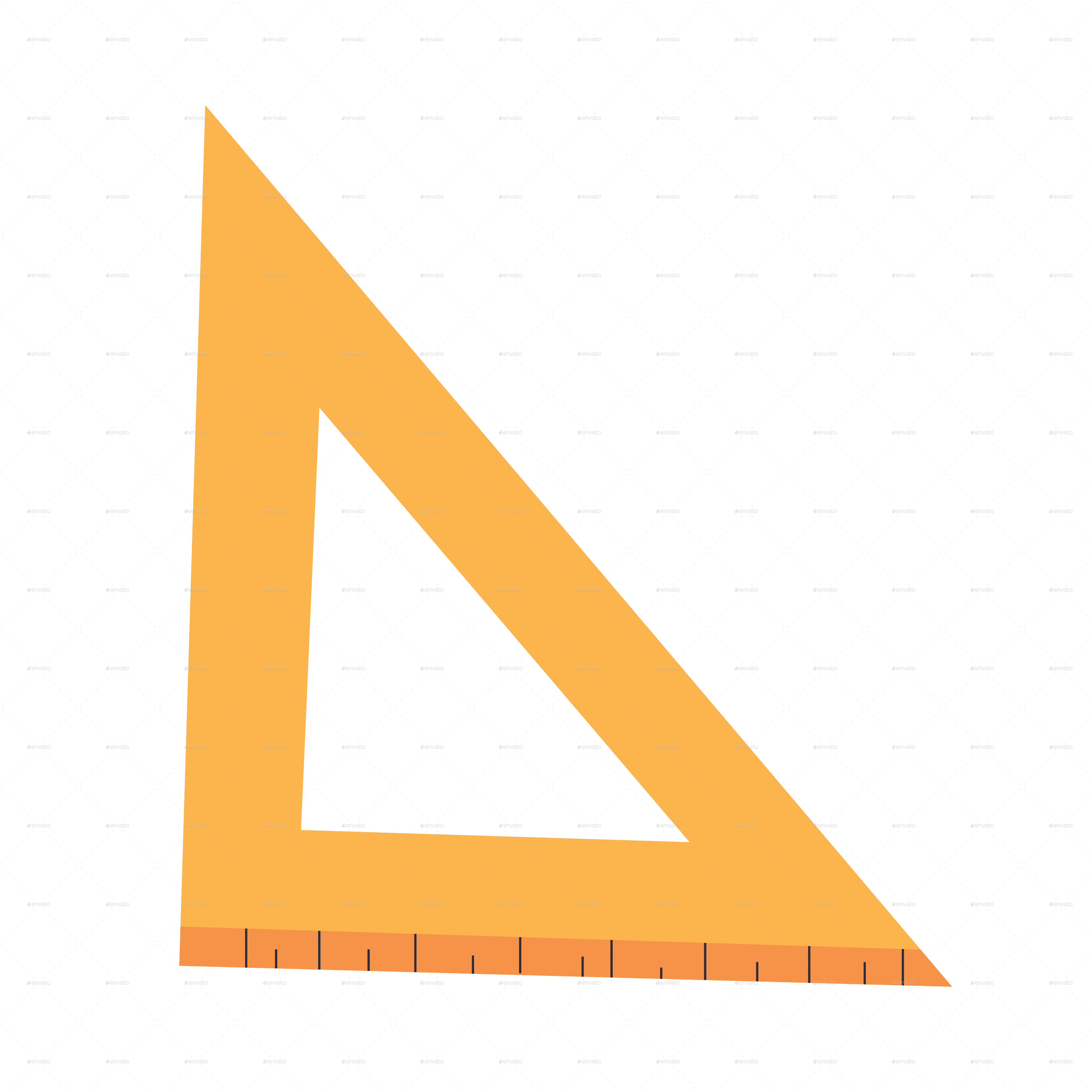 Orange Blue Flat Back to School Element Pack, Graphics | GraphicRiver