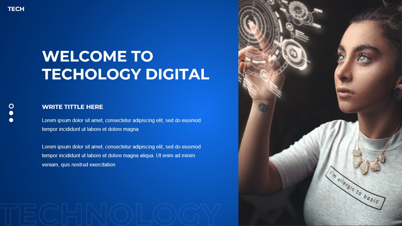 Technology PowerPoint Template, Presentation Templates | GraphicRiver