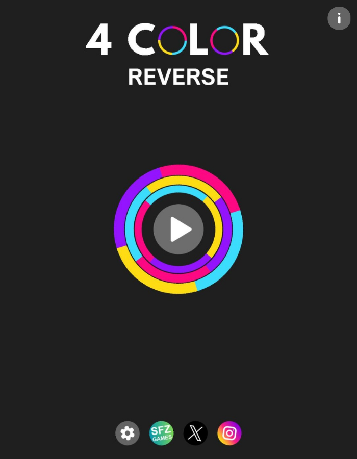 4 Color Reverse - HTML5 Game - Construct3 by SFZGames | CodeCanyon