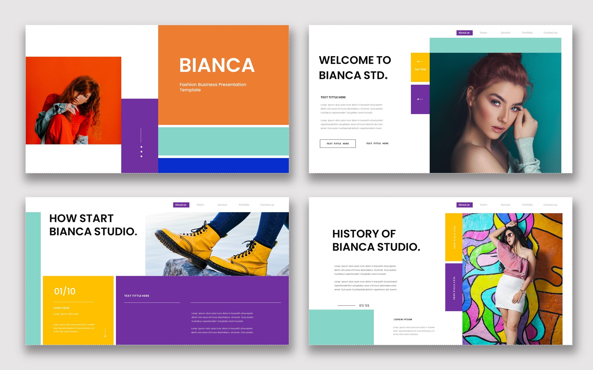 Bianca-Fashion Keynote Template, Presentation Templates | GraphicRiver