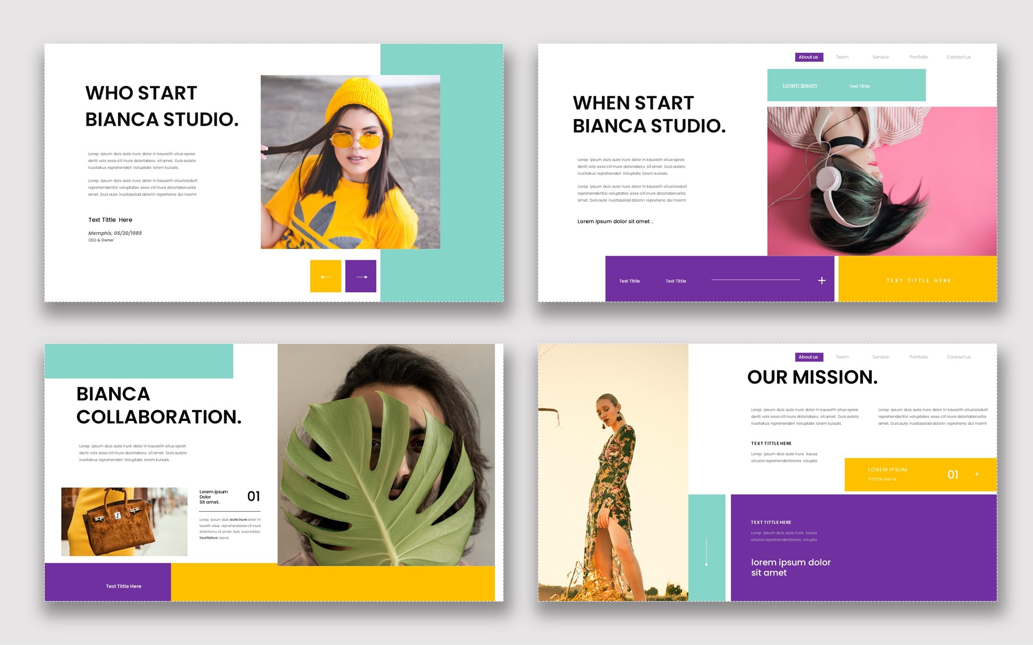Bianca-Fashion Keynote Template, Presentation Templates | GraphicRiver