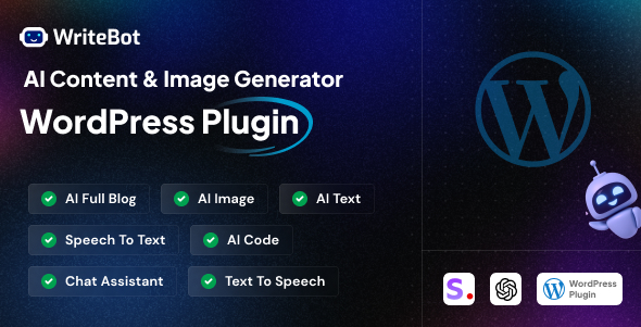 WriteBot - AL Content Generator WordPress Plugin by ThemeTags | CodeCanyon