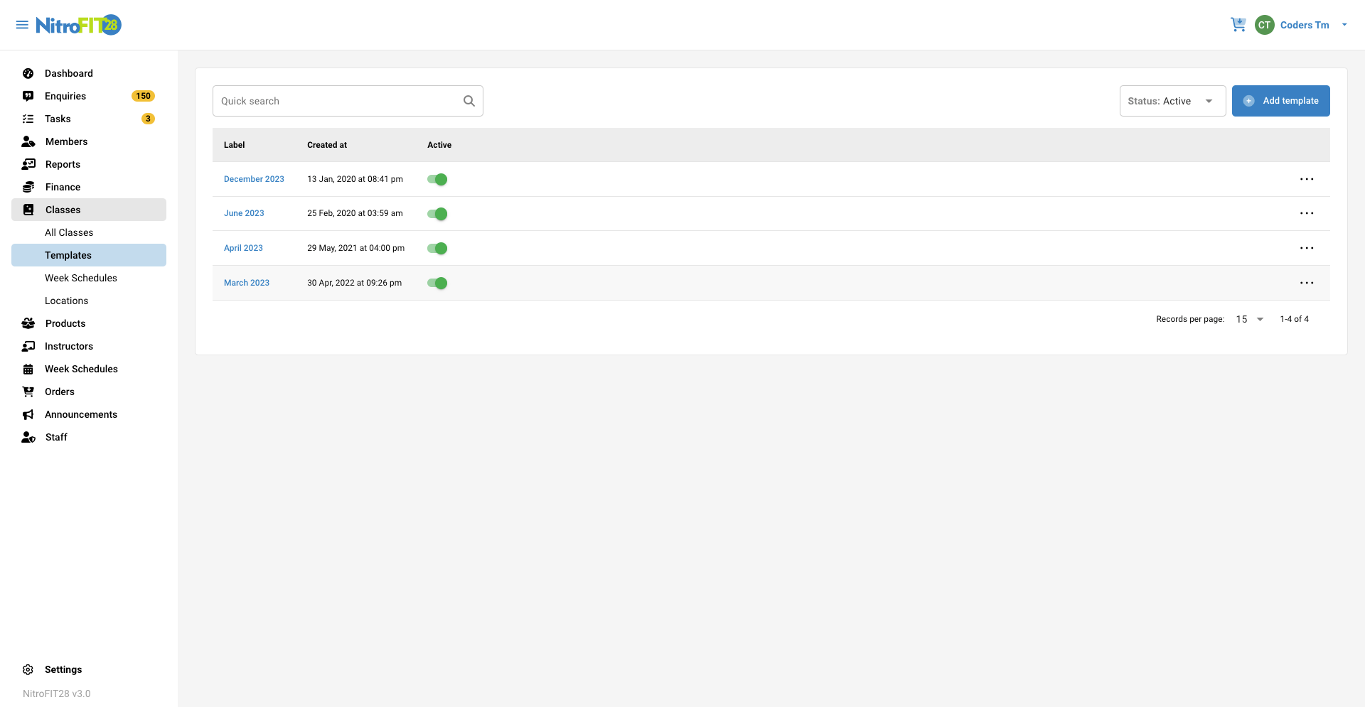 NitroFIT28 | Fitness & Gym Management System by coderstm | CodeCanyon