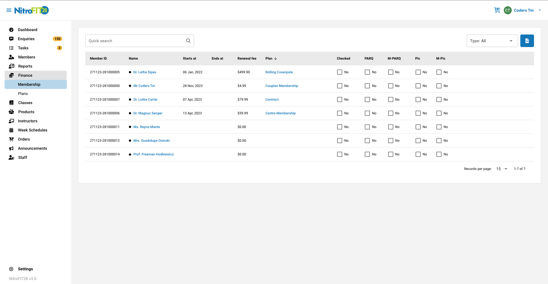NitroFIT28 | Fitness & Gym Management System by coderstm | CodeCanyon