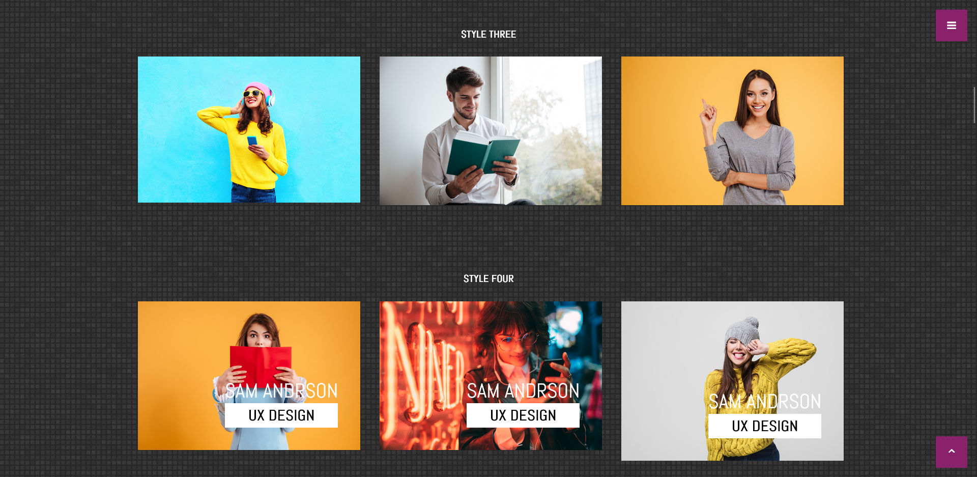 Flowerx - CSS3 Image Hover Effects by Meteros | CodeCanyon