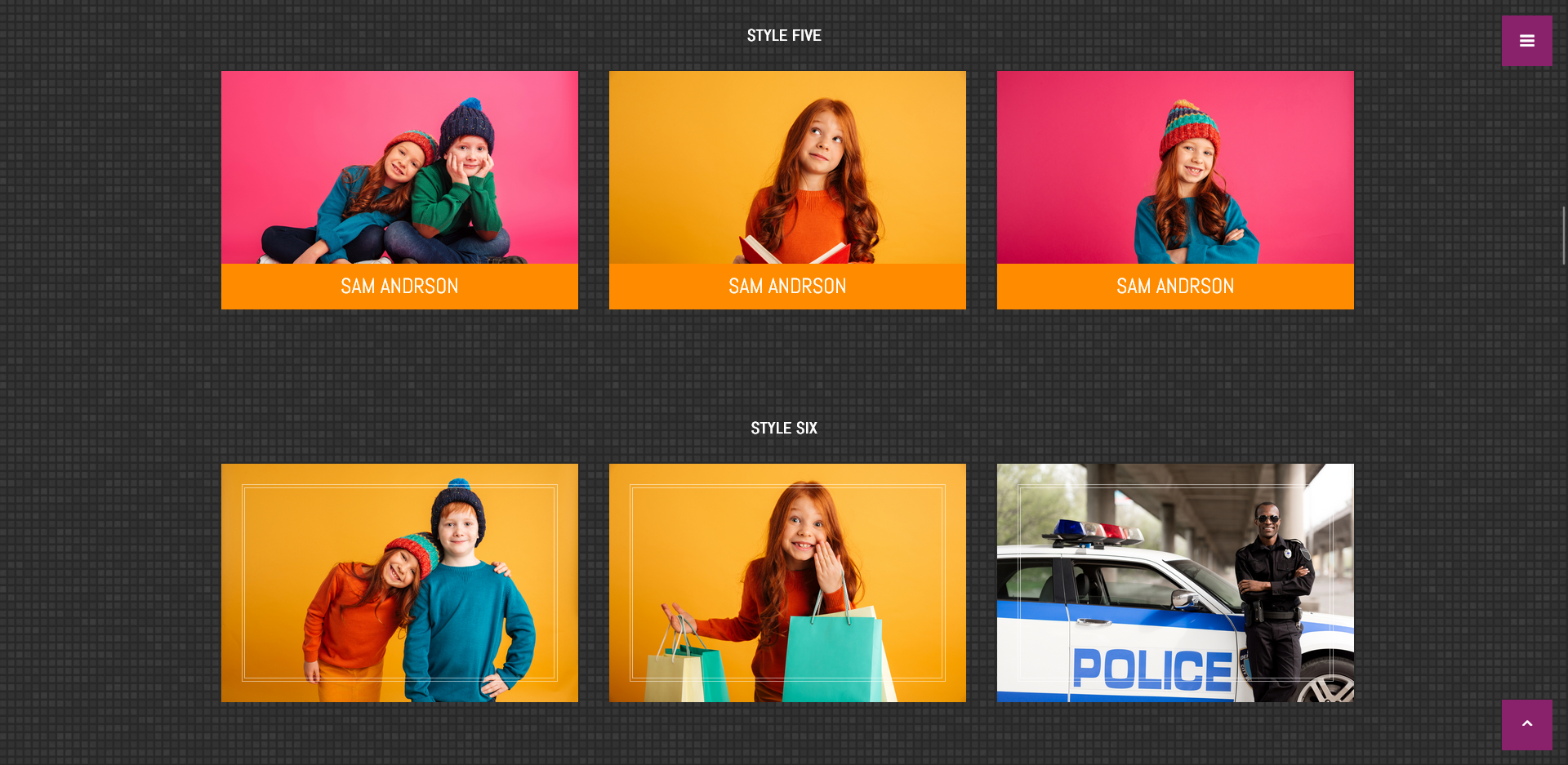 Flowerx - CSS3 Image Hover Effects by Meteros | CodeCanyon