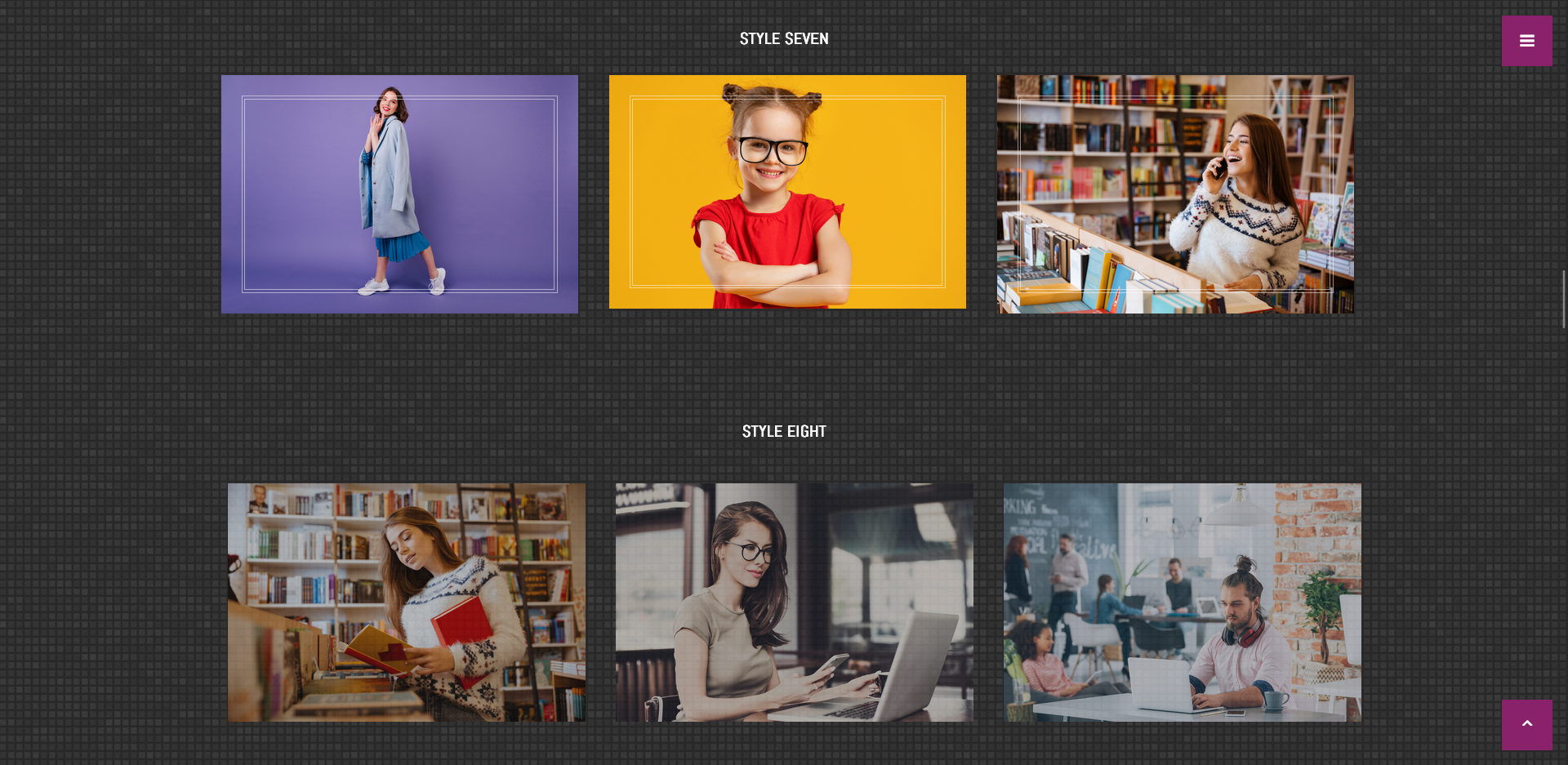 Flowerx - CSS3 Image Hover Effects by Meteros | CodeCanyon