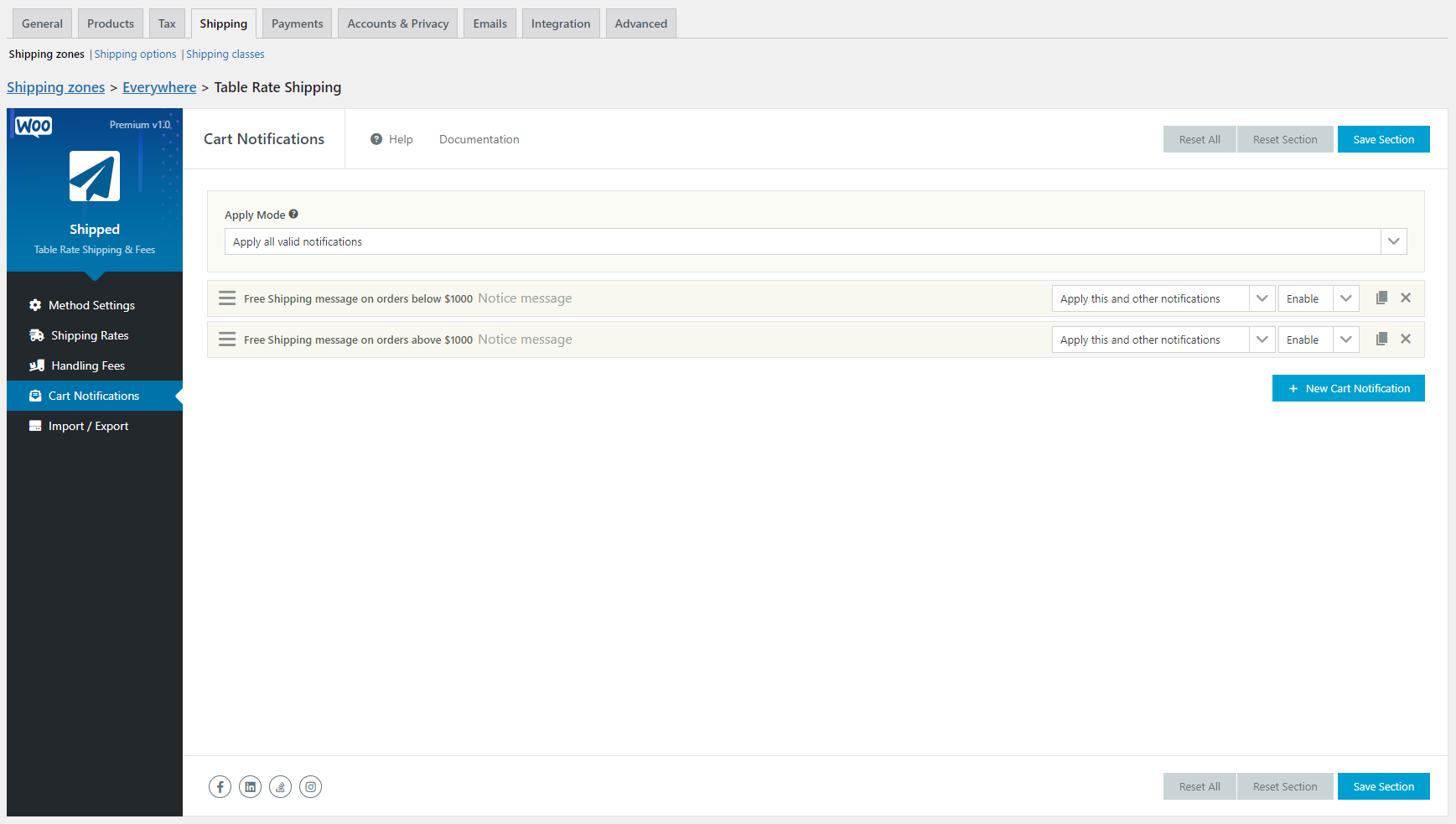 Woocommerce Table Rate Shipping By Zendcrew Codecanyon