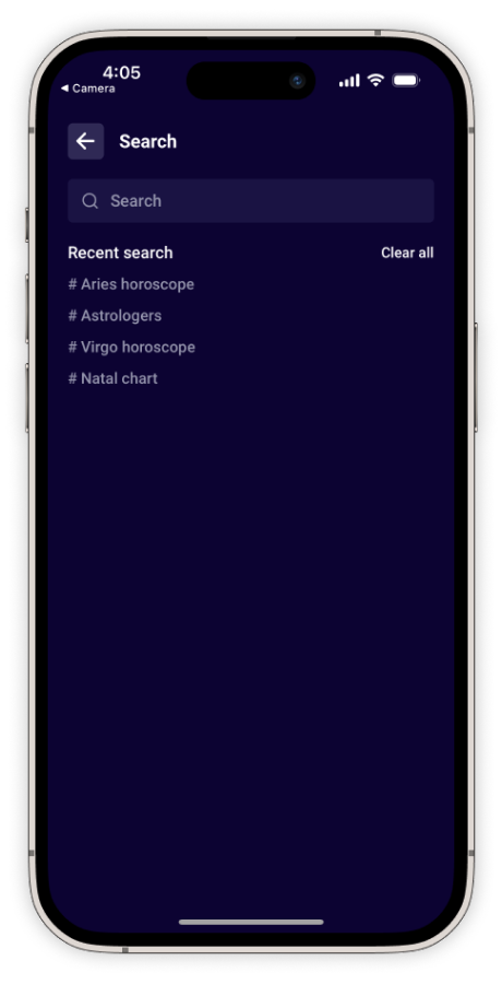 Astrology & Horoscope App template in React Native | AstroCircle ...