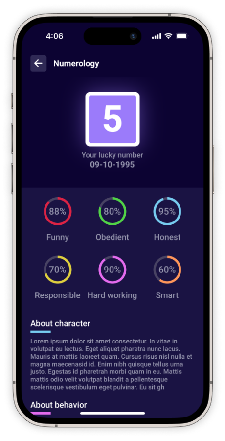 Astrology & Horoscope App template in React Native | AstroCircle ...