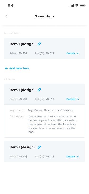 Invoice Maker & Estimate - IOS Source Code Application Swift Template ...