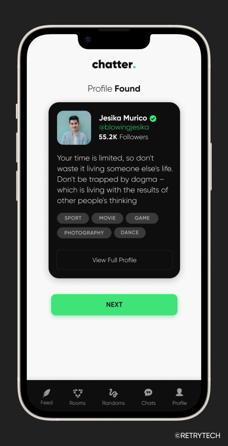 Chatter : Ultimate Social Media with Chat Rooms, Posts, Stories, Chat ...