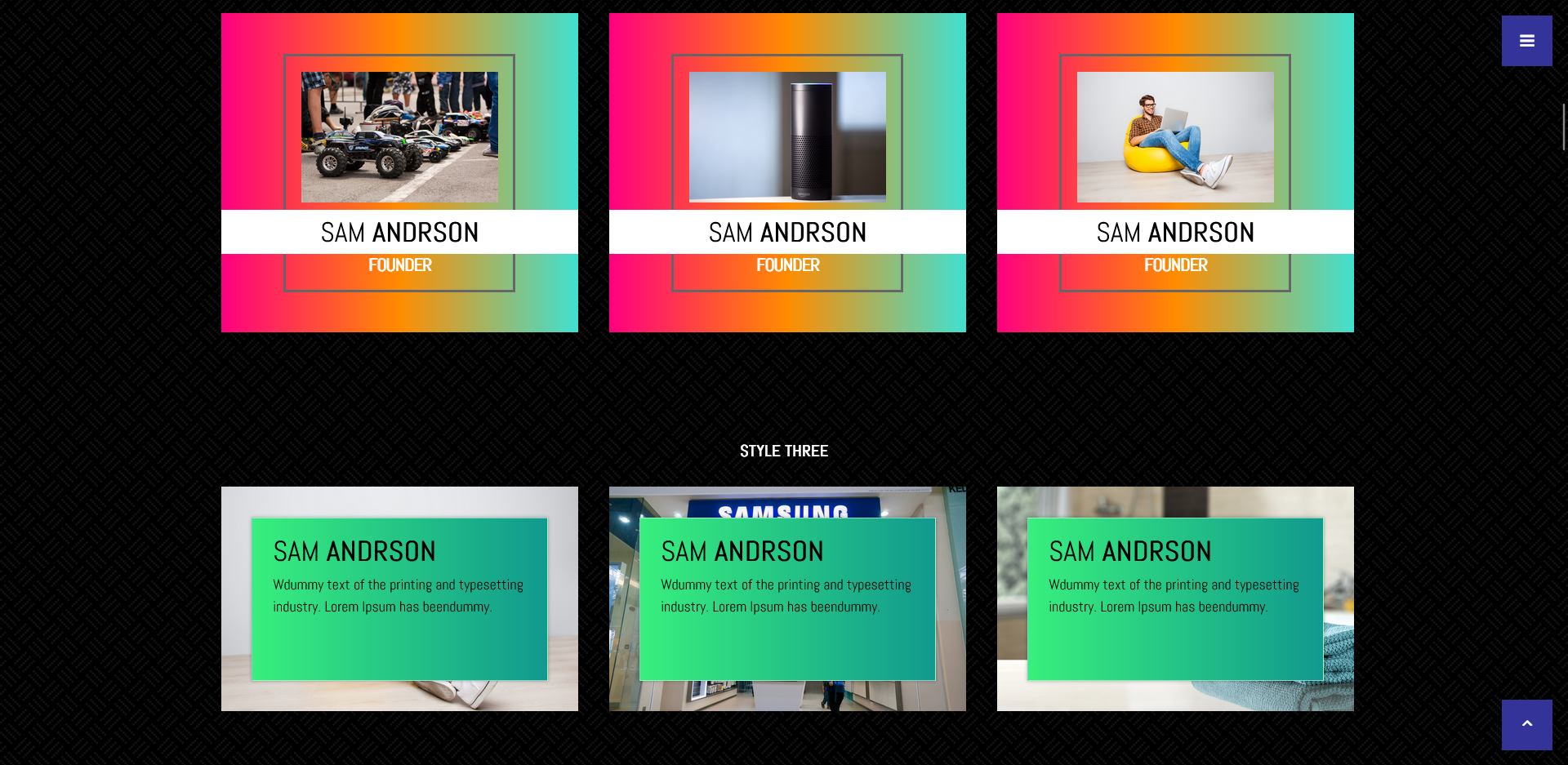 Asmaa - Profile card Grid is a Multipurpose Profile by Meteros | CodeCanyon