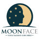 Moon Face Logo Template, Logo Templates | GraphicRiver