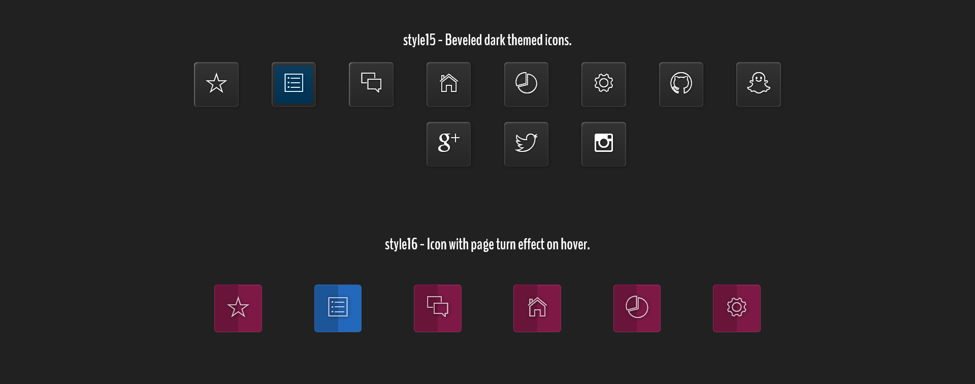 Gamma - CSS3 Button Animated Hover Collections by Meteros | CodeCanyon