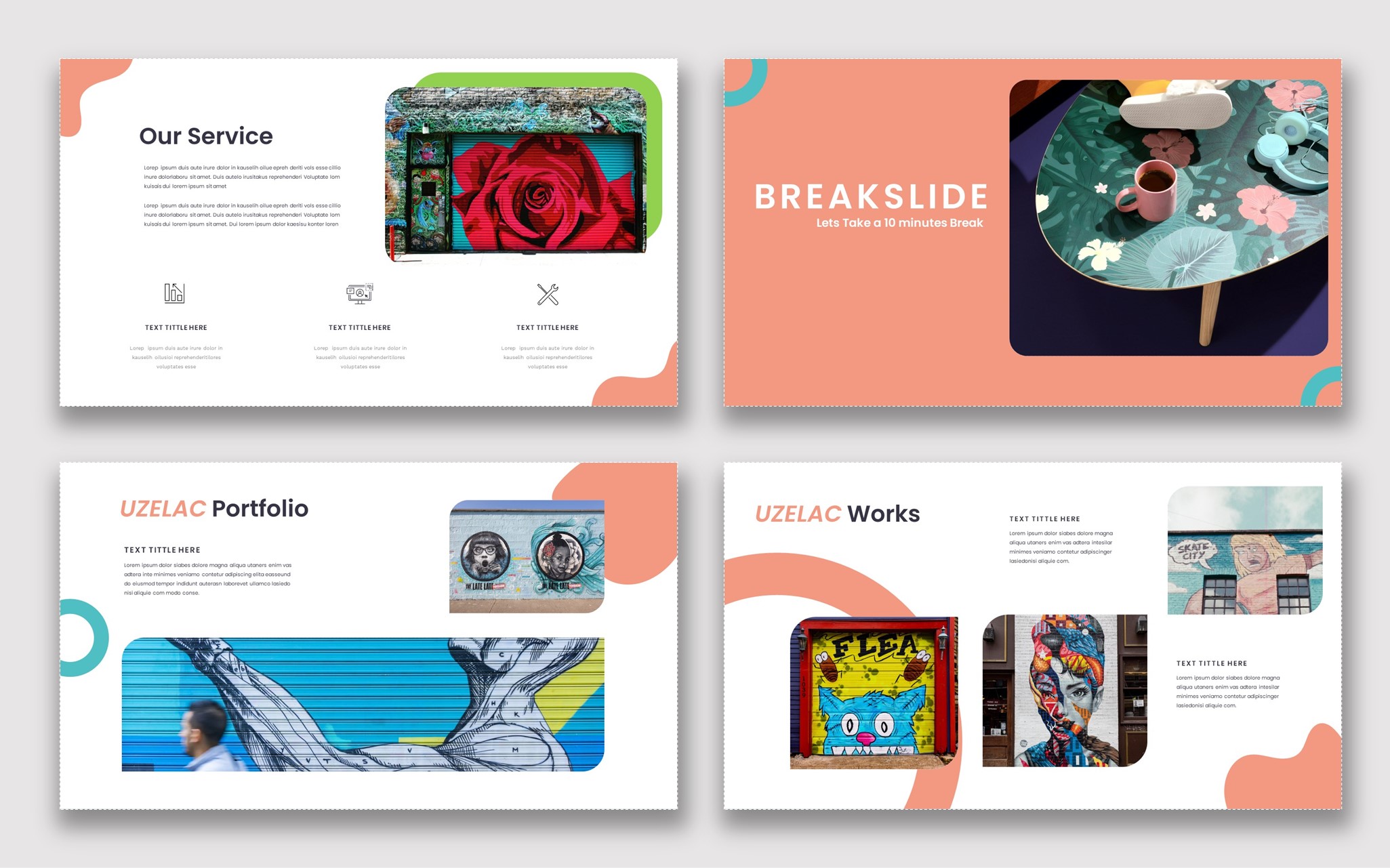 Uzelac-Pop Art Keynote Template, Presentation Templates | GraphicRiver